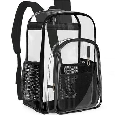 Tinyat Clear Backpack Heavy Duty Large Waterproof Transparent Stadium ...