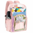 Sanmadrola Clear Backpack for School Backpack Heavy Duty PVC ...