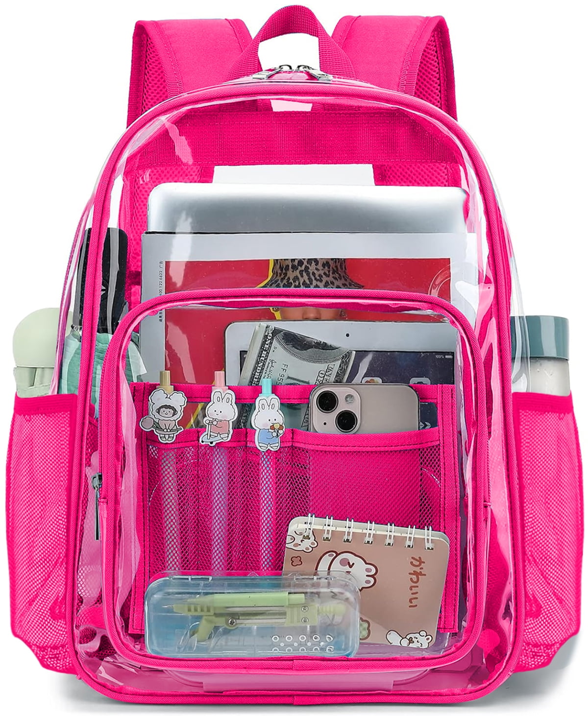 Sanmadrola Waterproof Clear Backpack for School, Work, Security ...