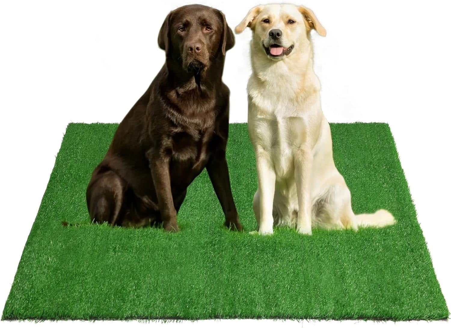 Sanmadrola Dog Pee Pads Puppy Pet Pad Artificial Dog Grass Pad Training ...