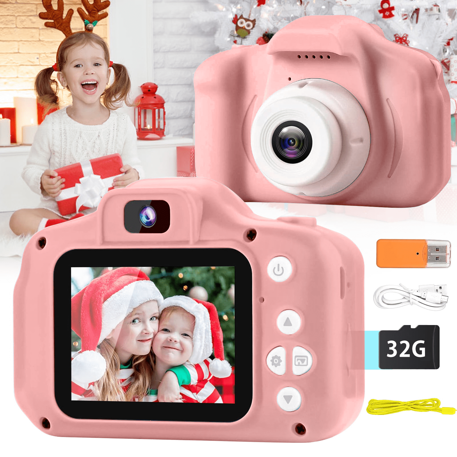 Inadays Kids 1080HD Camera, Christmas Birthday Gift for Boys & Girls ...
