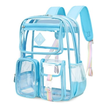 Tinyat Clear Backpack Heavy Duty Large Waterproof Transparent Stadium ...
