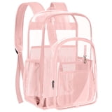 Sanmadrola New Clear Backpack Clear Bag Heavy Duty Waterproof ...