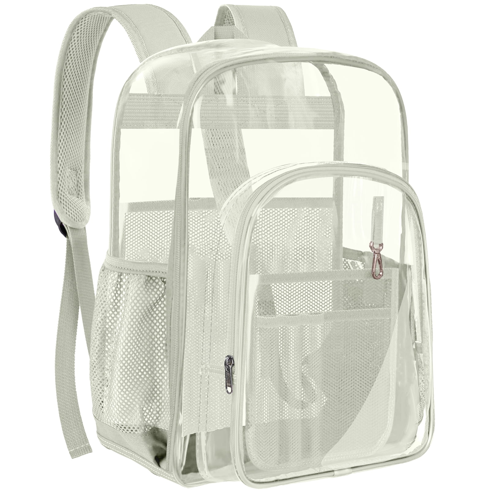 Sanmadrola New Clear Backpack Clear Bag Heavy Duty Waterproof ...