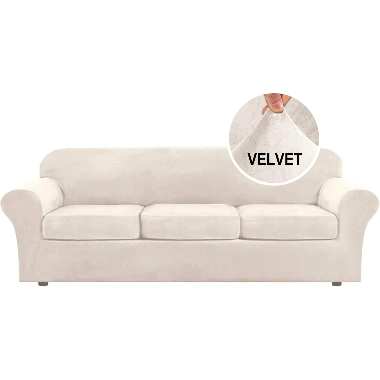 Sanmadrola Sofa Cover Slipcover Couch Cover Set for 3 Seat Oversized ...