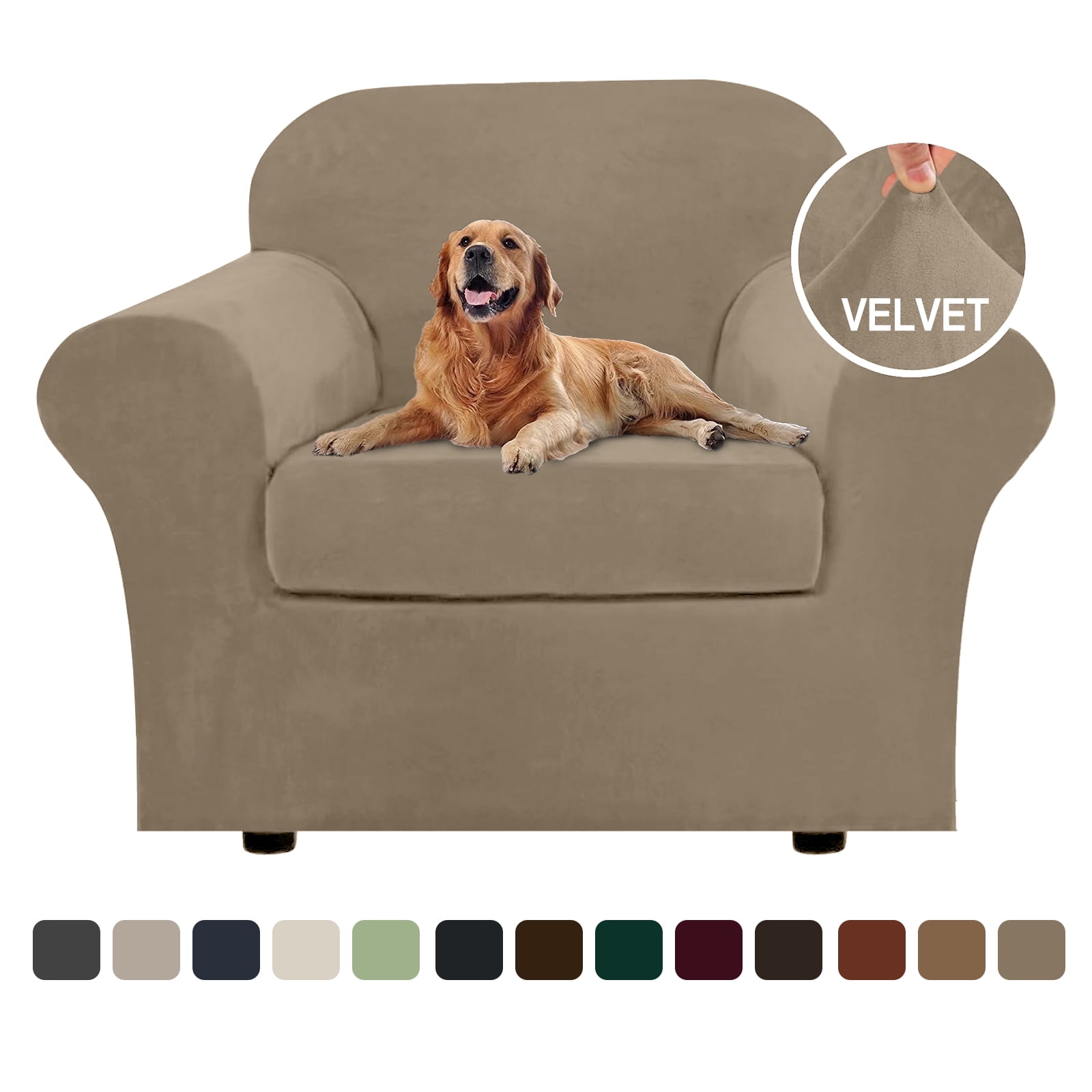 Sanmadrola Sofa Cover Slipcover Couch Cover Set for Chair Super Stretch ...