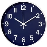 Sanmadrola Wall Clocks Battery Operated,12 inch Silent Non Ticking ...