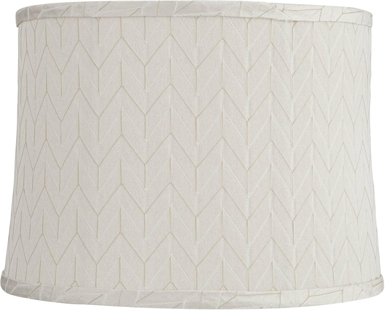 Sanmen 14" Top x 15" Bottom x 11" High x 11" Slant Print Lamp Shade ...