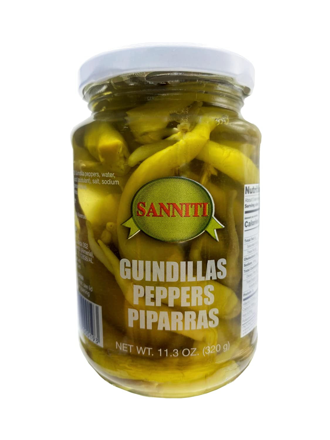 Sanniti, Guindillas Piparras Peppers, 11.3 oz, Pepperoncini - Walmart.com