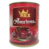 Sanniti REX Amarena Cherries in Syrup, Dark Sour Italian Cherries, 35. ...