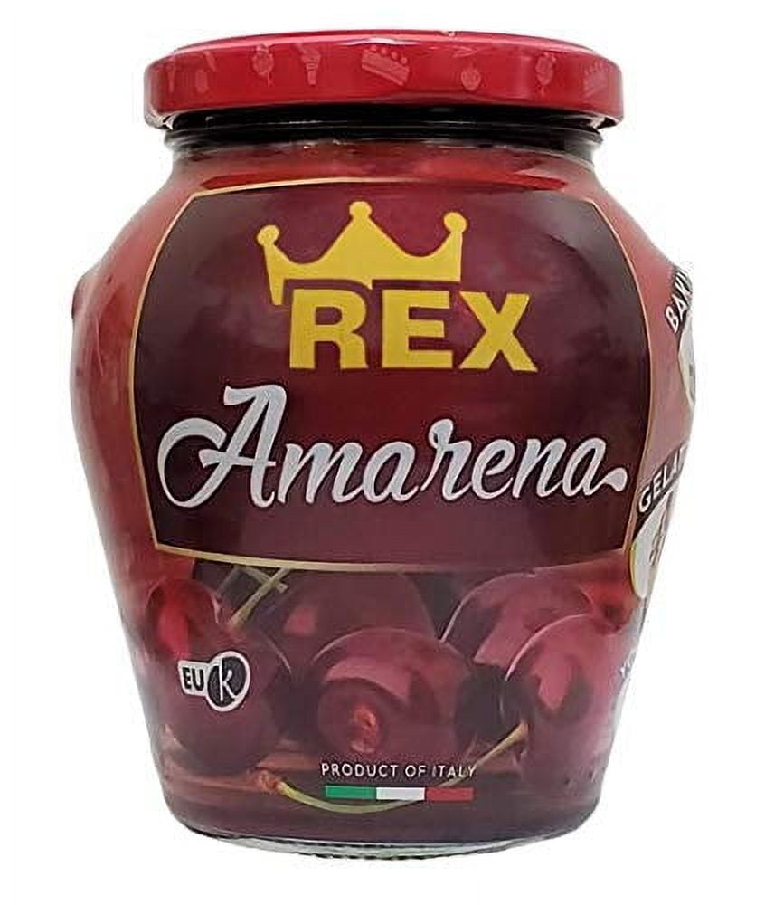 Sanniti REX Italian Amarena Cherries in Syrup, 16.23 oz - Walmart.com