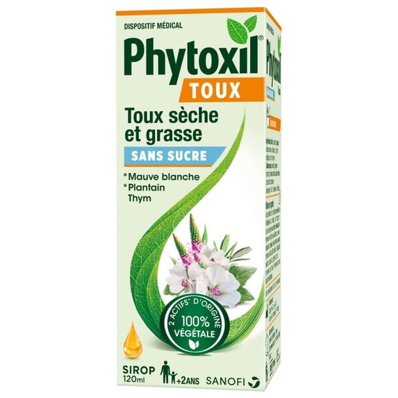 Sanofi Phytoxil Sugar-Free Syrup 120ml - Walmart.com