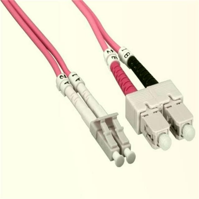 Sanoxy 10 m LC&SC Duplex 50-125 Multimode OM2 Fiber Optic Cable ...