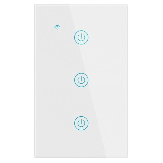 Sanoxy PPT-193855087746-3G 3 Gang Wi-Fi Smart Wall Touch Light Switch ...