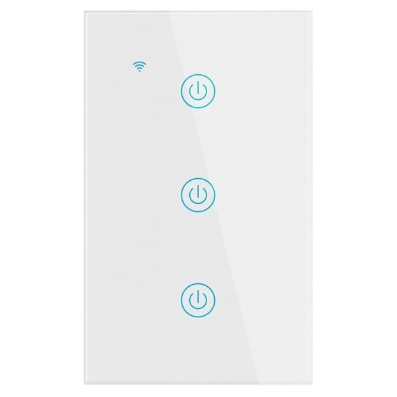 Sanoxy PPT-193855087746-3G 3 Gang Wi-Fi Smart Wall Touch Light Switch ...