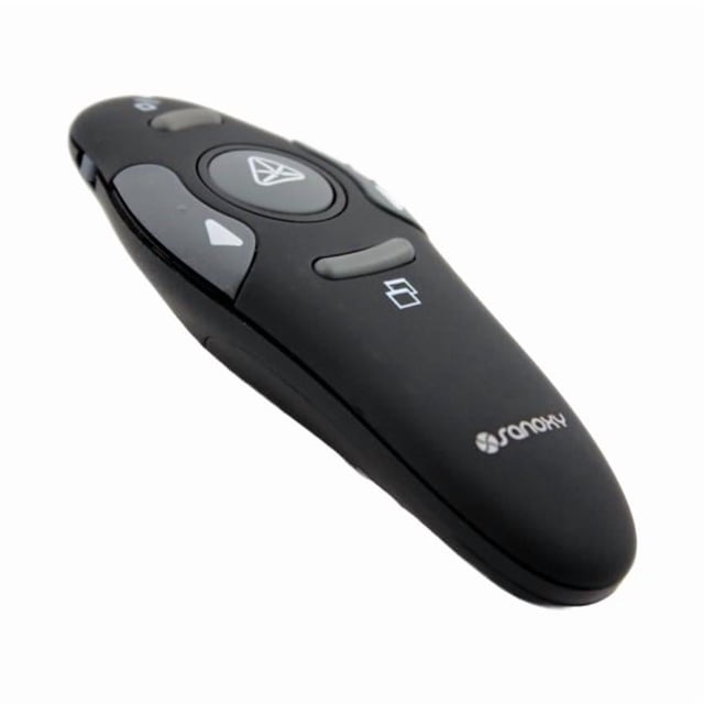 Sanoxy SANOXY-PPT-3 Wireless Presentation Clicker & Pointer with Page ...