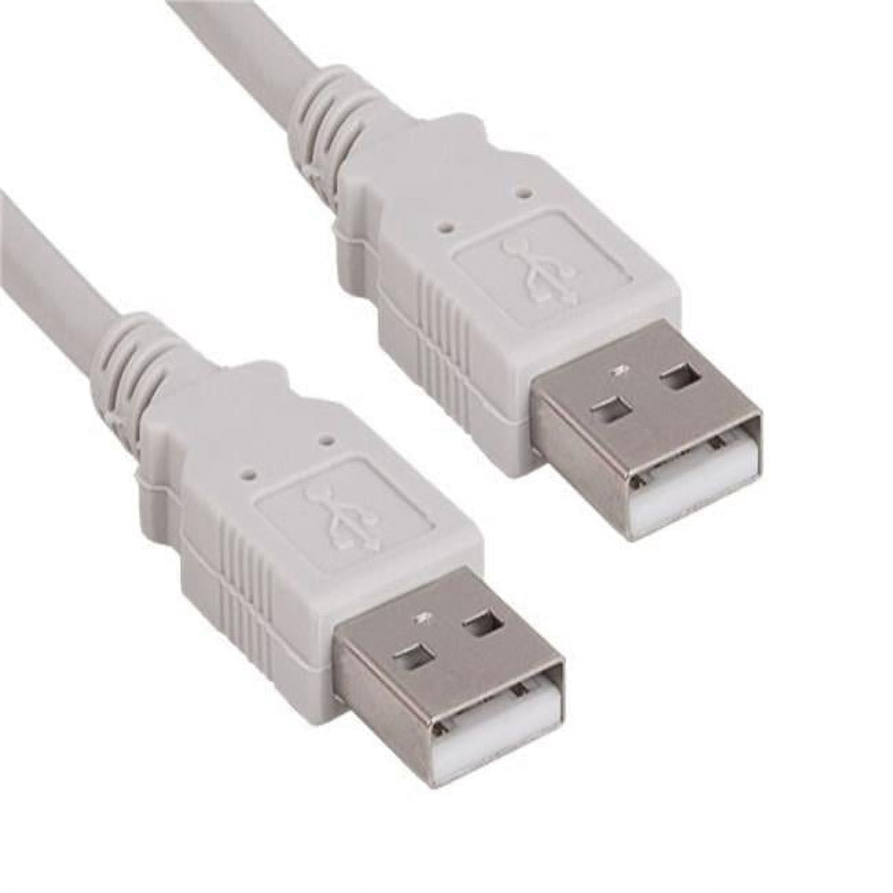 Sanoxy SNX-CBLRU2101-8106 6 ft. USB 2.0 A Male to A Male Cable, White ...