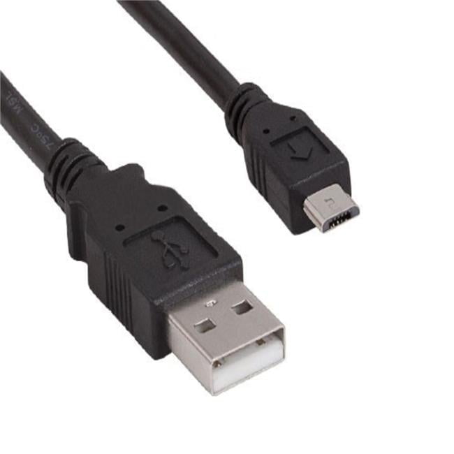 Sanoxy SNX-CBLRU2103-1115 15 ft. USB 2.0 A Male to Micro B Male Cable, Black - Walmart.com
