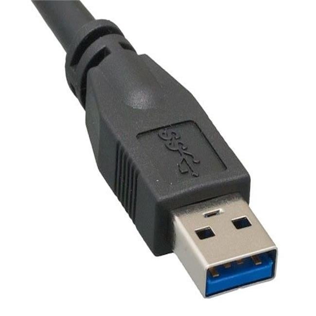 Sanoxy SNX-CBLRU3102-1115 15 ft. USB 3.0 A Male to B Male Cable, Black ...