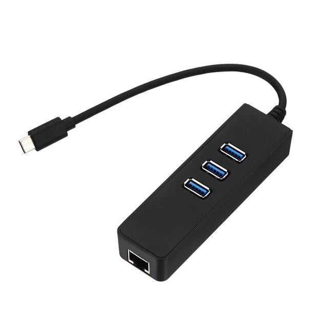 Sanoxy USBC-255694674426 USB-C USB 3.1 Type-C Male to 3-Port USB 3.0 ...