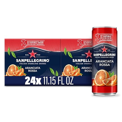 Sanpellegrino Italian Sparkling Drink Aranciata Rossa, Sparkling Orange ...