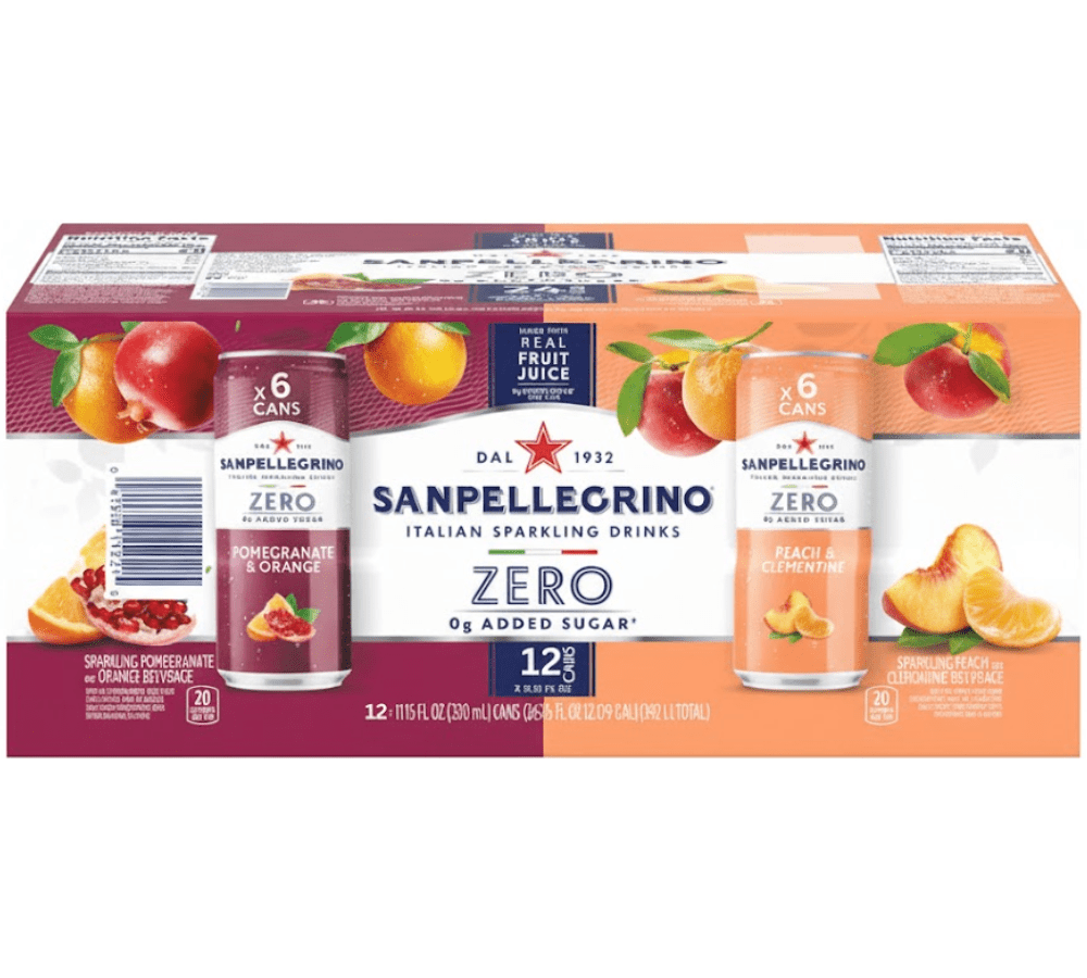 Sanpellegrino Zero Italian Sparkling Drinks, Pomegranate & Orange and ...