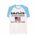 Sanphen Big Boy Tees 4Th Of July 1776-2026 250Th Anniversary Usa Flag ...