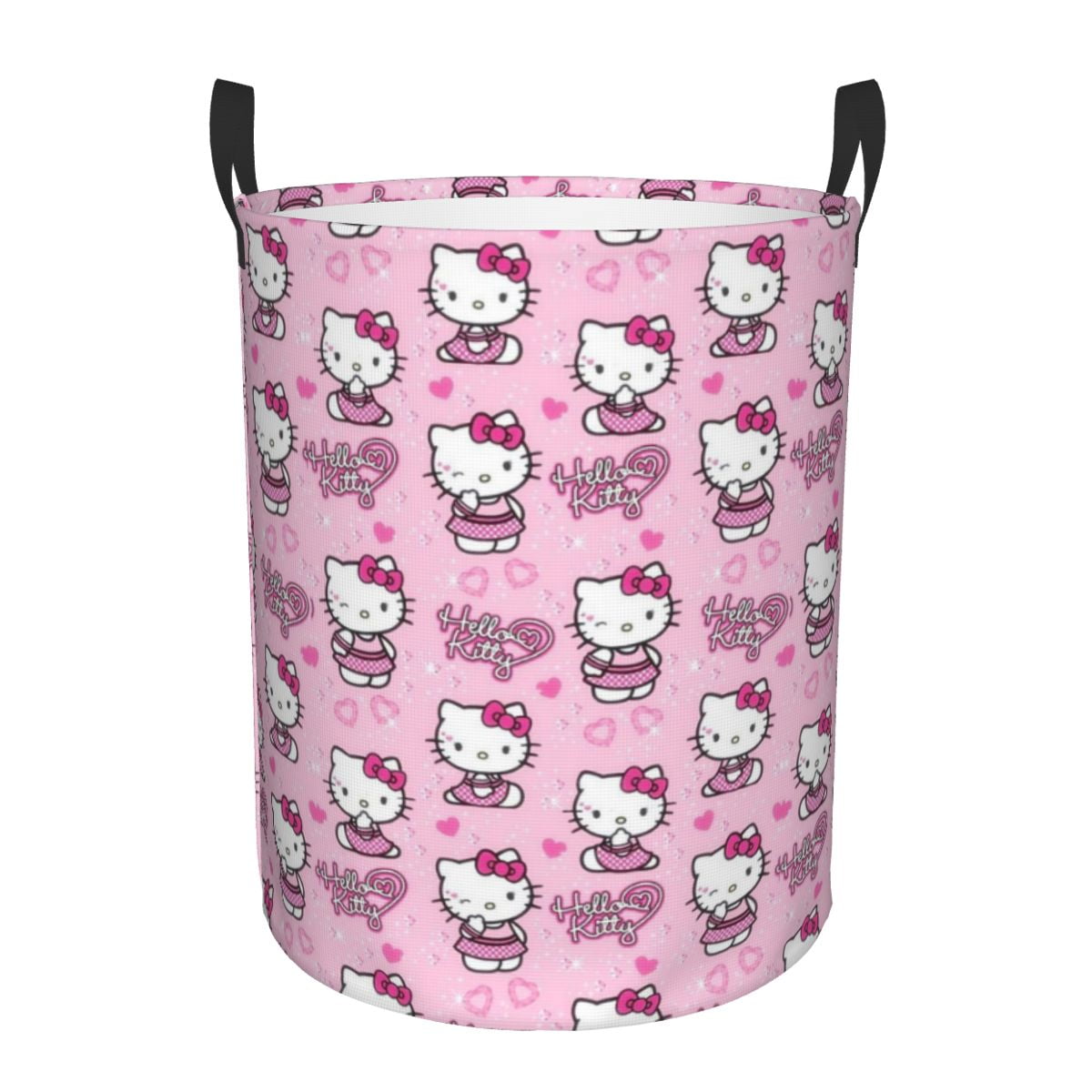 SanrIio Kit-ty Laundry Basket Foldable Cartoon Clothes Hamper for Baby ...
