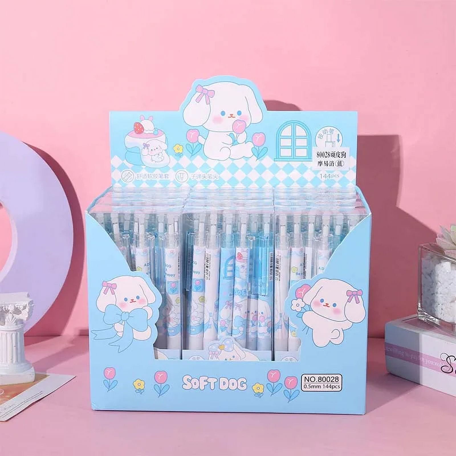 Sanrio 12pcs Cartoon Gel Pen Kawaii Hello Kitty Kuromi Cinnamoroll ...