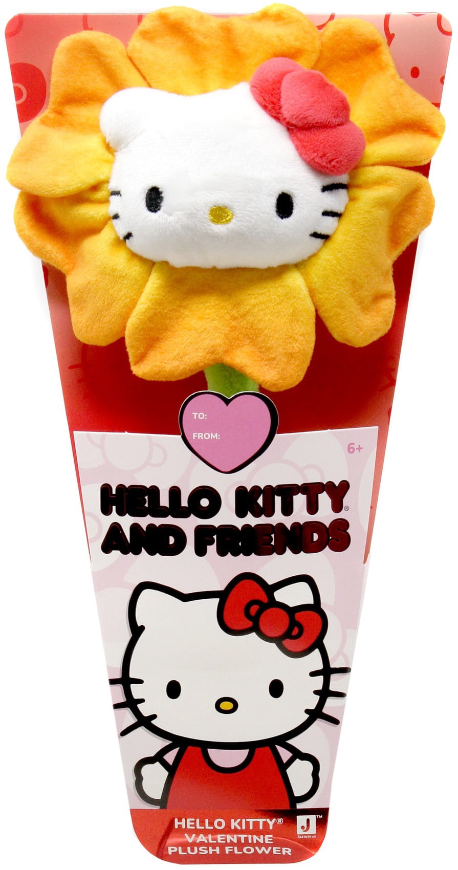 Sanrio 2026 Valentine's Day Hello Kitty Plush Flower [Orange] - Walmart.com