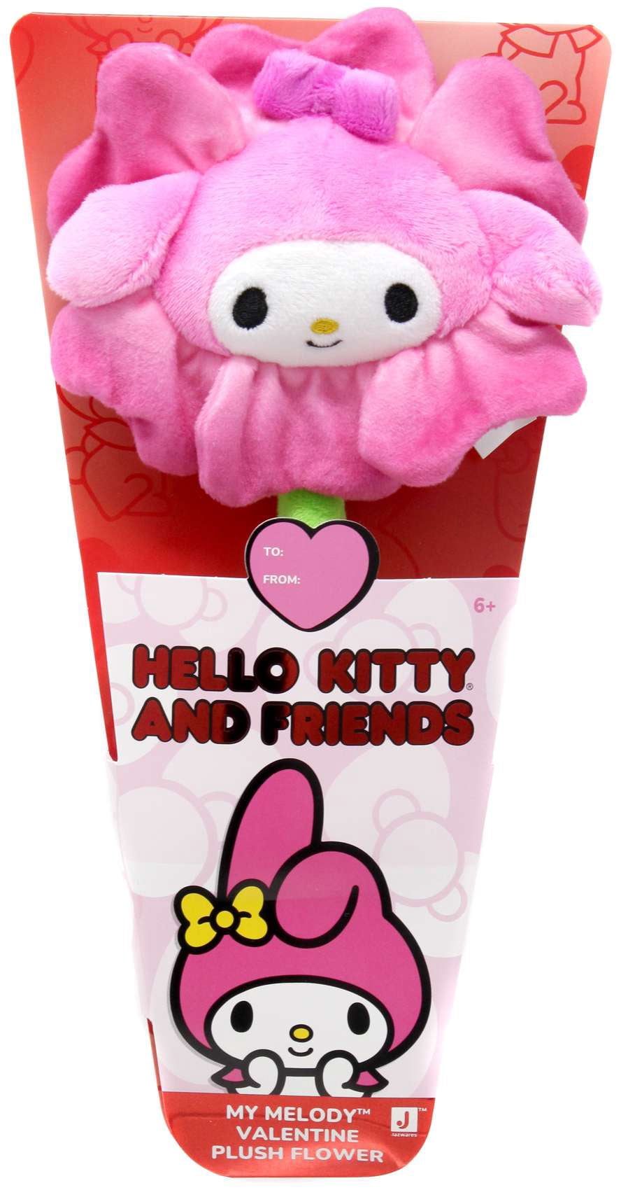 Sanrio 2026 Valentine's Day My Melody Plush Flower [Pink] - Walmart.com