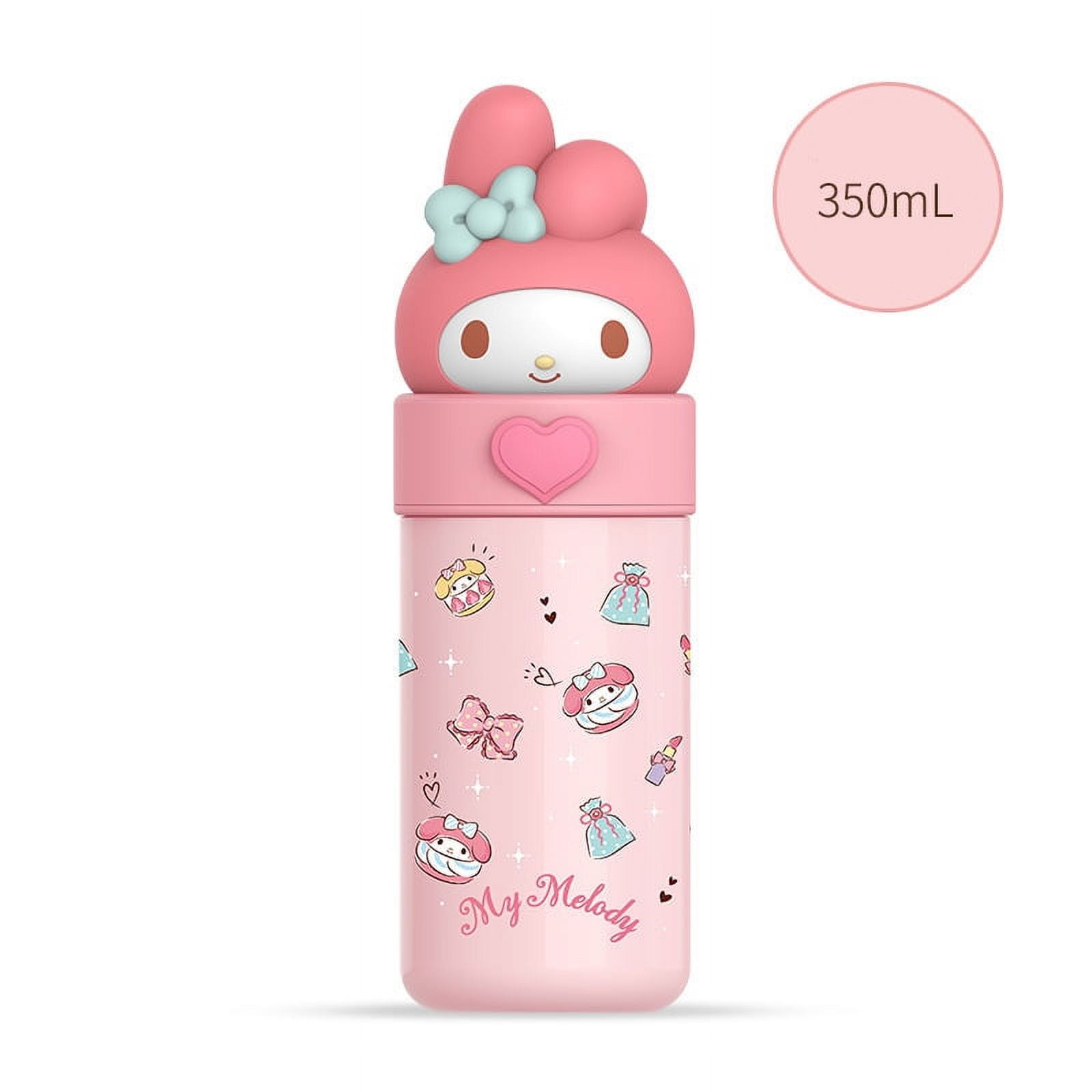 Sanrio 350ml Stainless Steel Thermos Water Bottle 316 Hello Kitty Kawaii Kuromi Cinnamoroll ...