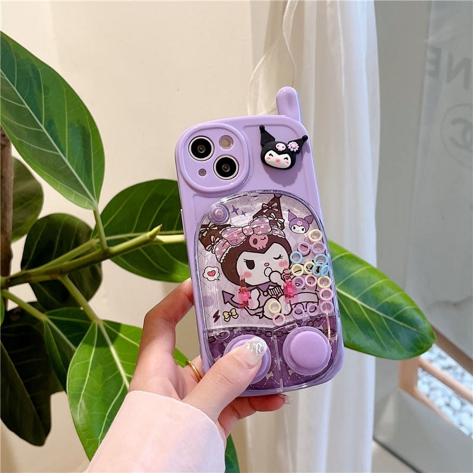 Sanrio 3D Kawaii Hello Kitty Kuromi Phone Case For iPhone 15 Pro Max 14 11 12 13 Antenna Game ...