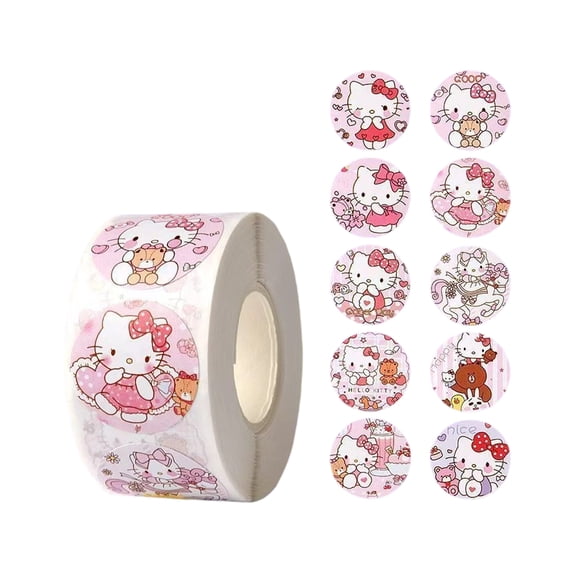 Sanrio 500 Cartoon Stickers, Cartoon Toy Decoration Labels ...