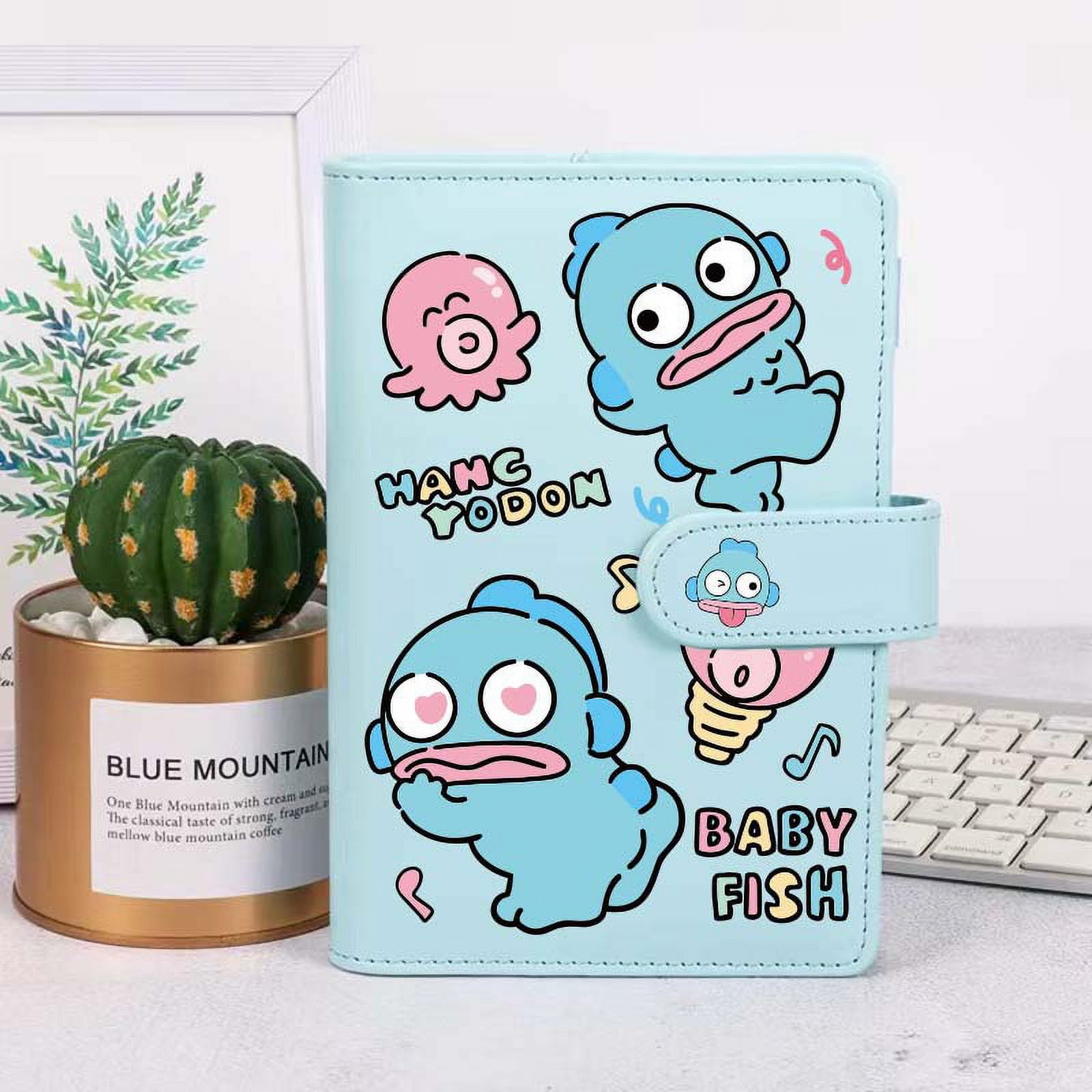 Sanrio A6 Loose Leaf Notebook Hangyodon Student Notepad Diary Planner ...