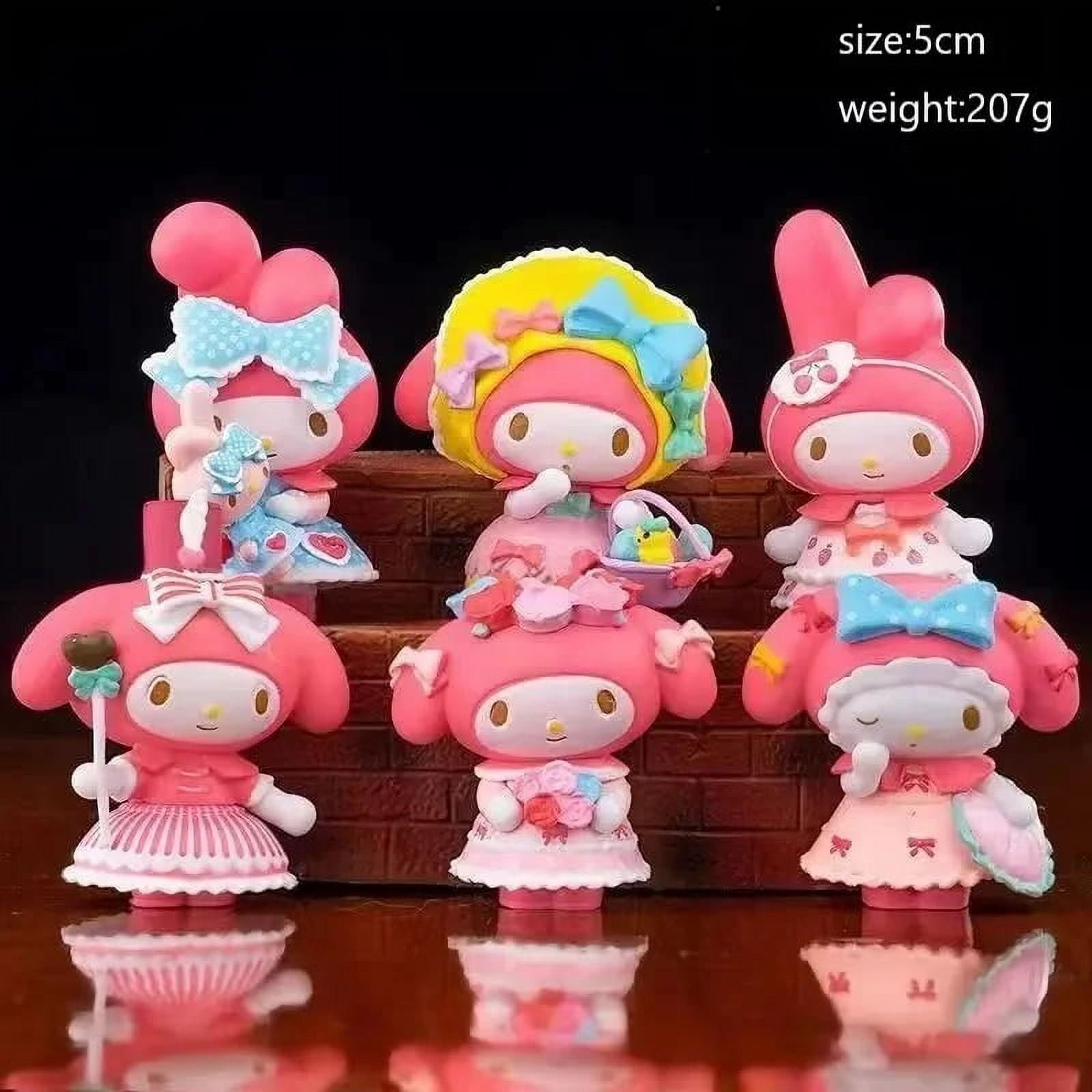 Sanrio Action Figure hello Kitty plush room decor Kuromi figurine ...