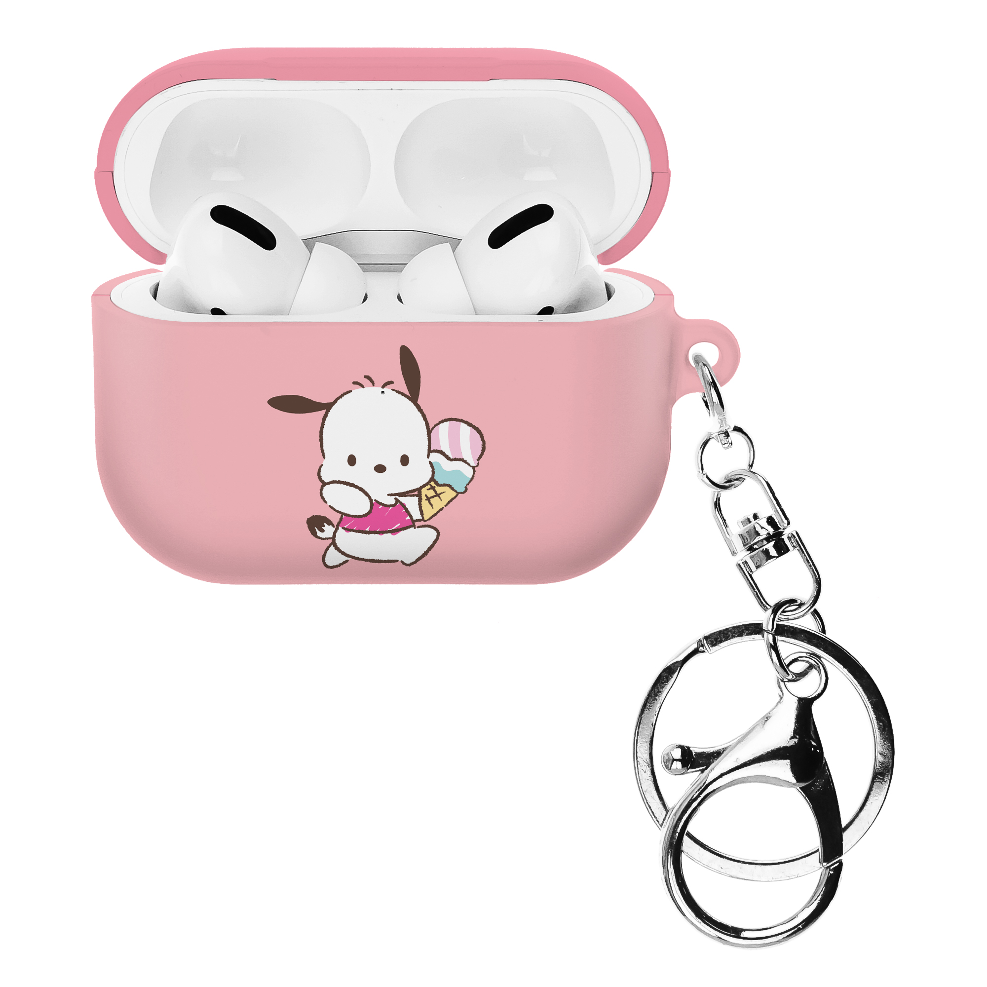 Sanrio AirPods Pro Case Key Ring Keychain Key Holder Hard PC Shell ...