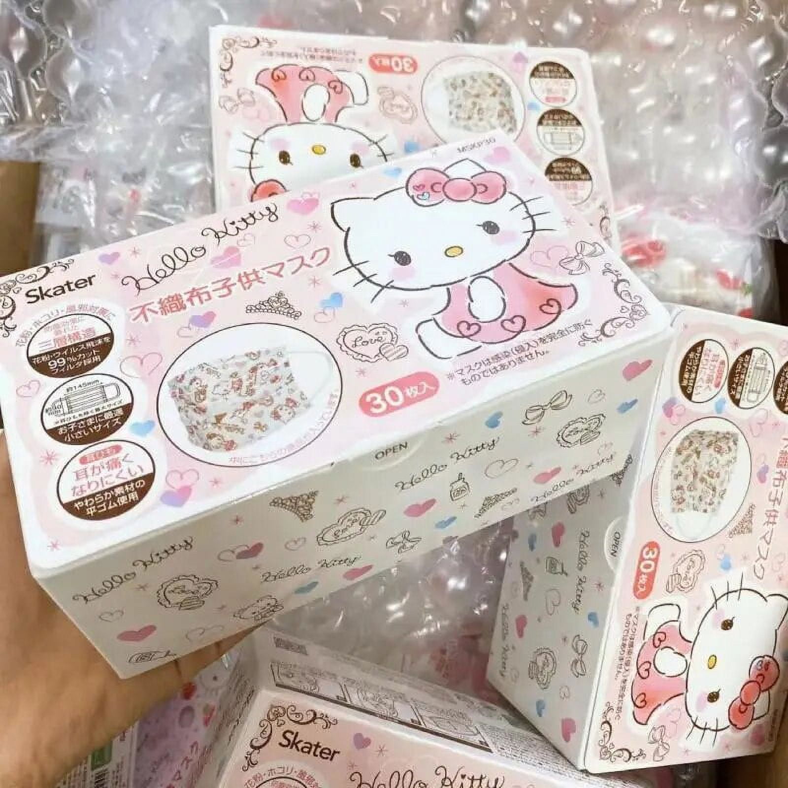 Sanrio Anime Hello Kitty Boxed Adult Disposable Protective Mask Cute ...