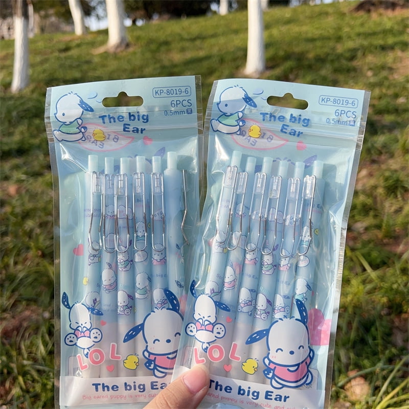 Sanrio Anime Kawaii Pachacco Pom Pom Purin Gel Pen Cartoon Style Cute ...