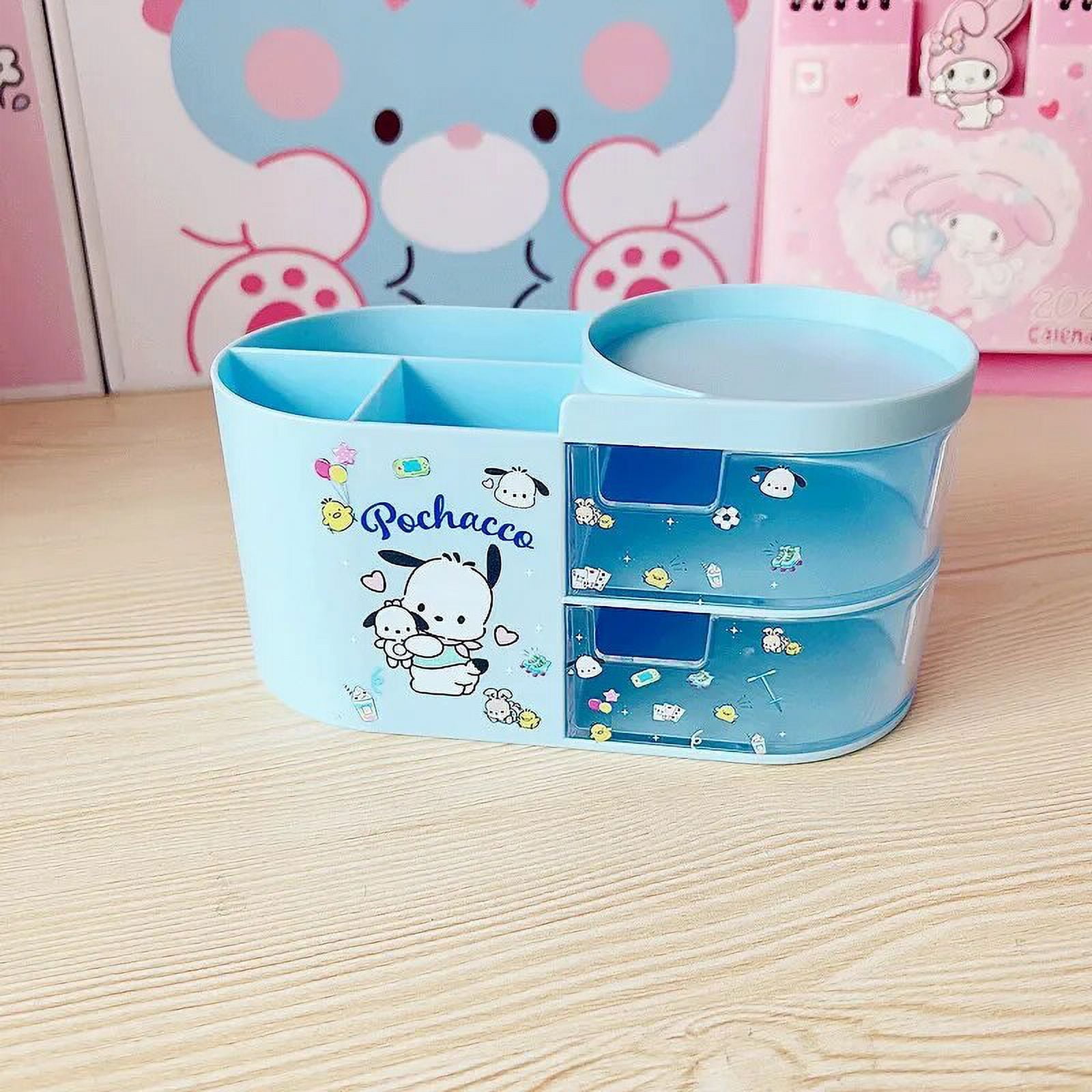 Sanrio Anime Kuromi Cinnamoroll Kawaii Pen Container My Melody Cute ...