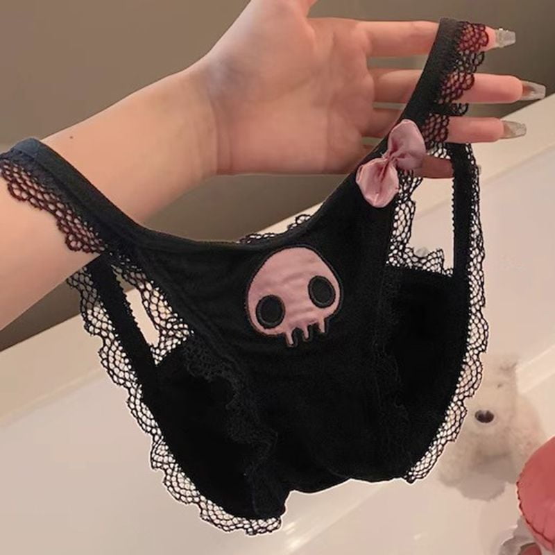 Sanrio Anime Kuromi Hello Kitty Sweet Devil Skull Embroidery Cute ...