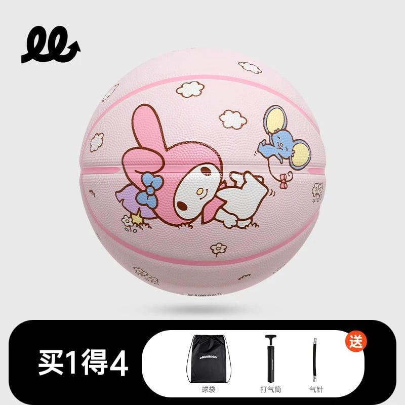 Sanrio Anime My Melody Basketball Ball 7 Pu Pink Girl Kuromi Hello ...