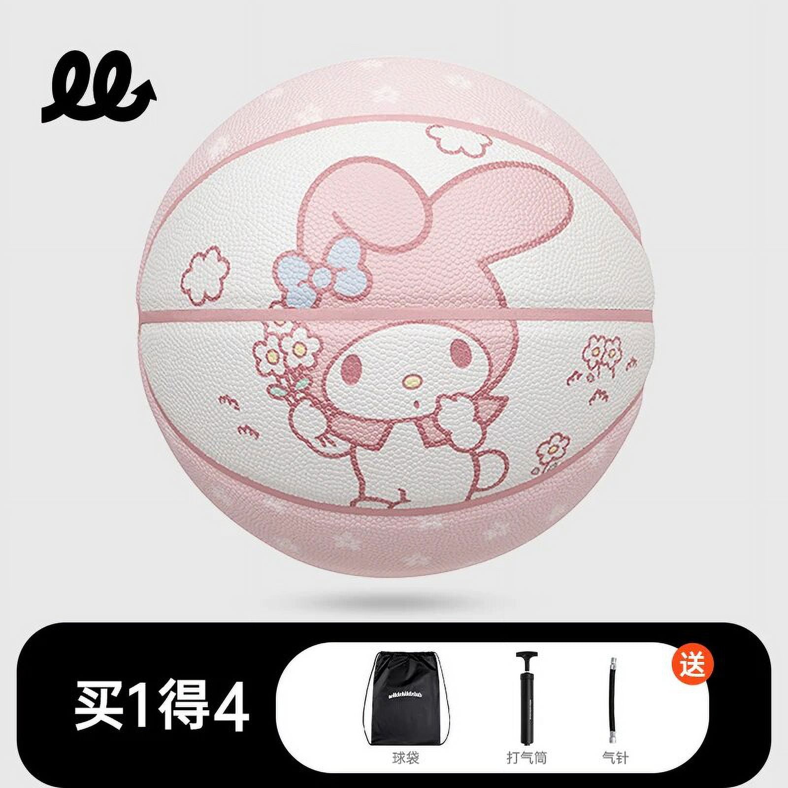 Sanrio Anime My Melody Basketball Ball 7 Pu Pink Girl Kuromi Hello ...