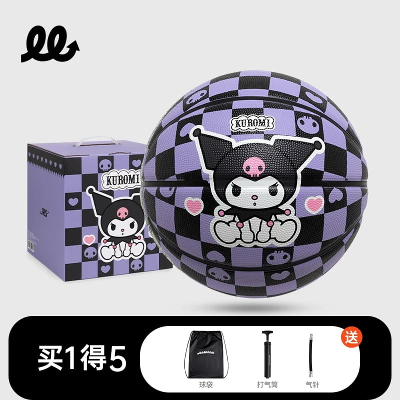 Sanrio Anime My Melody Basketball Ball 7 Pu Pink Girl Kuromi Hello ...