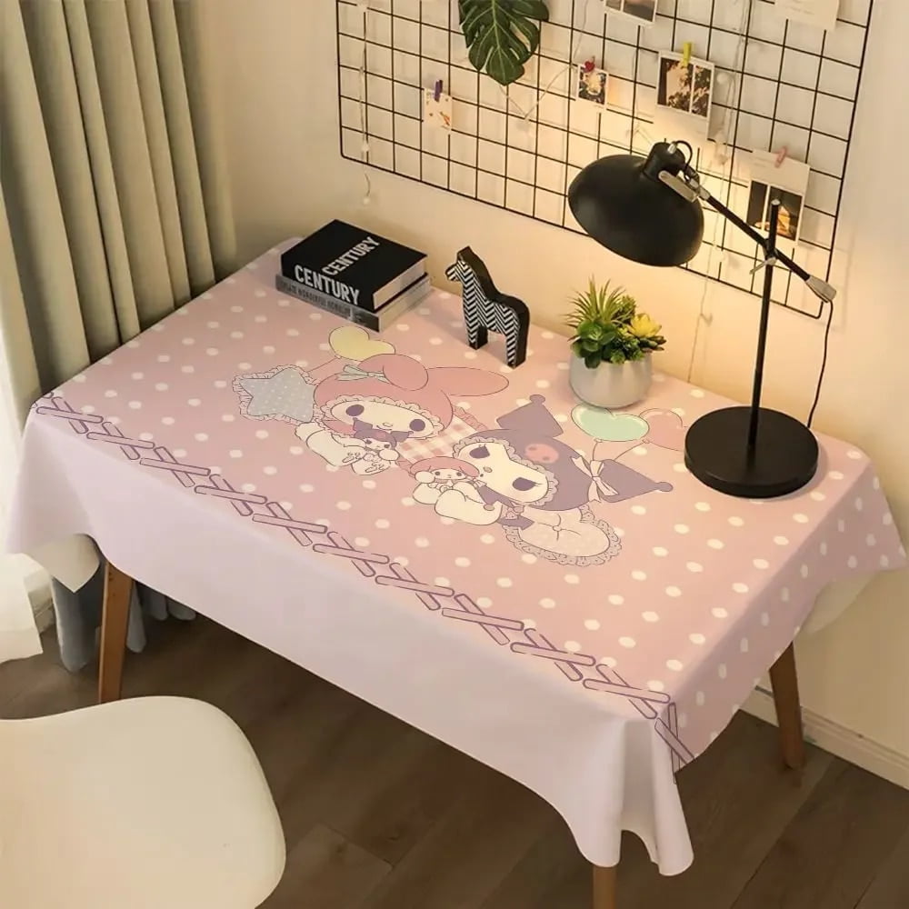 Sanrio Anime Peripherals Kuromi Cartoon Kawaii Study table table mat ...