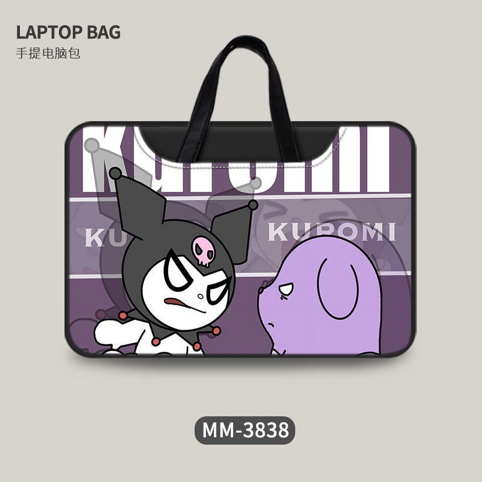 Sanrio Anime Series Kuromi Black Laptop Bag iPad air14 /12/16 inch ...