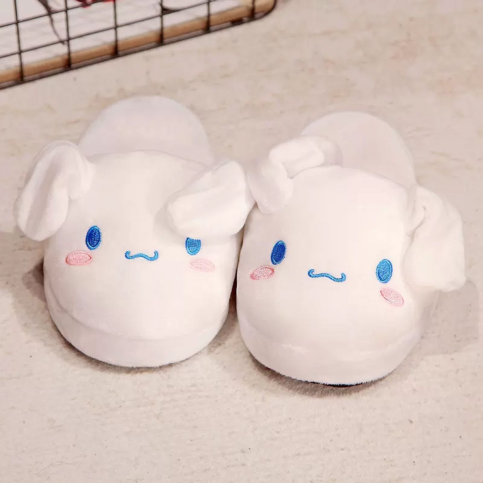 Sanrio Anime Slippers Girl Movable Ears Cinnamoroll Shoe Cute Movable ...