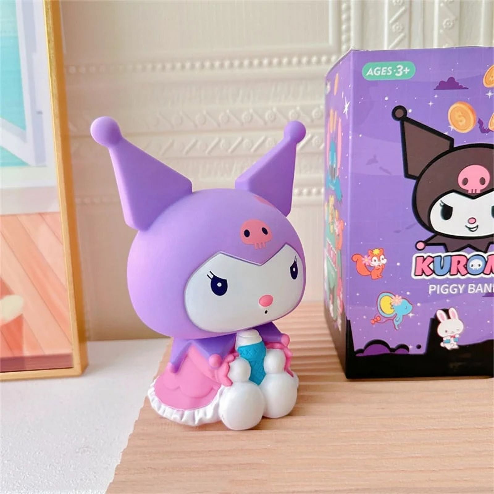 Sanrio Anti Fall Piggy Bank Hello Kitty Melody Cinnamoroll Kuromi ...