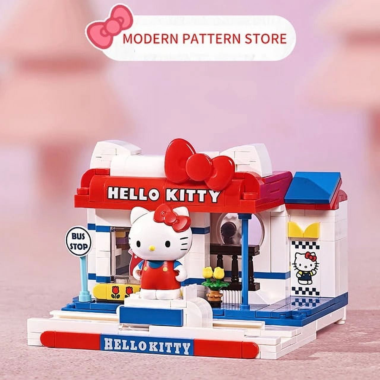 Sanrio Figure Set: Assembled Blocks (Hello Kitty, Kuromi, Cinnamoroll ...