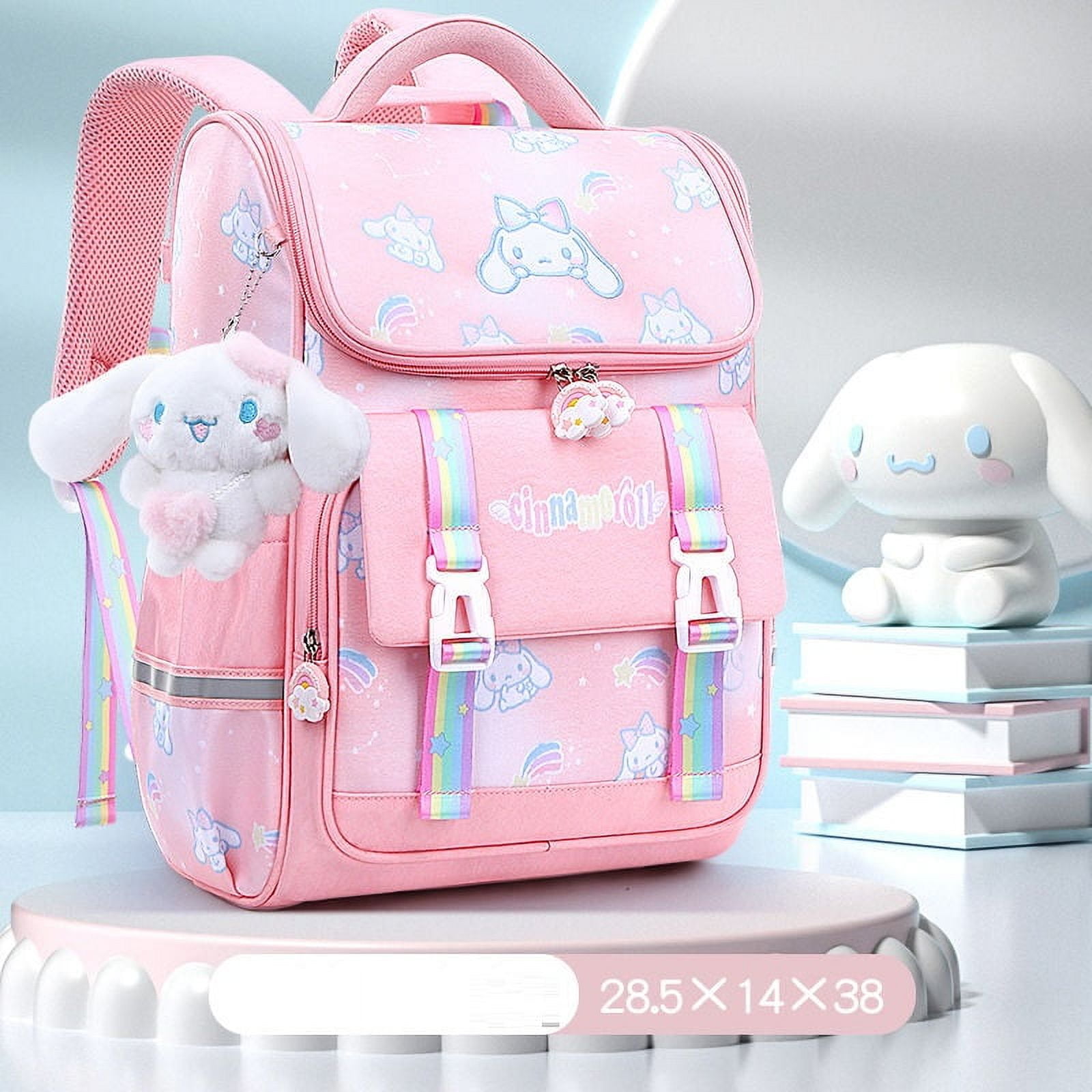 Sanrio Backpack Cinnamoroll Figure Kawaii Shoulders Portable Fashion ...